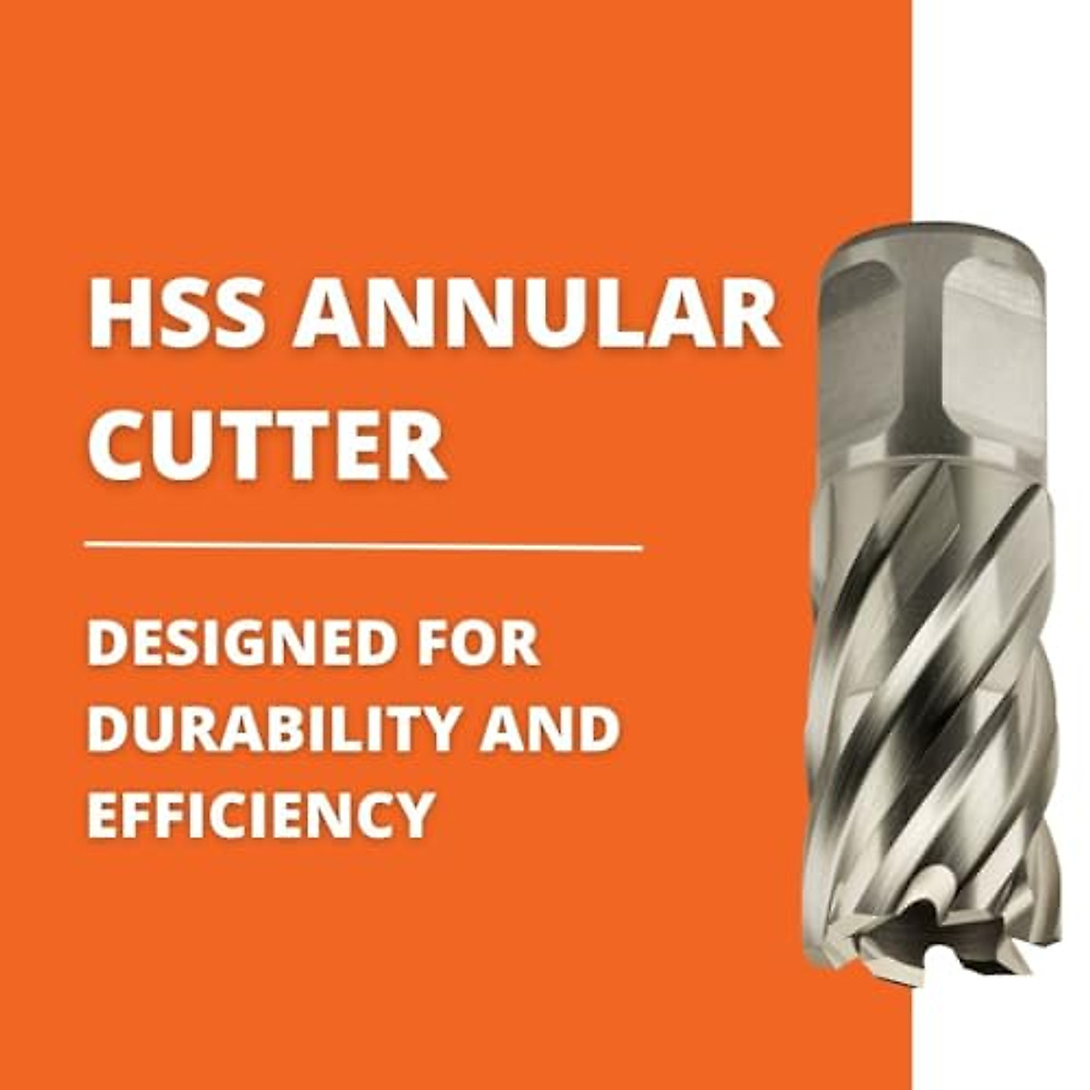 Jancy Slugger 63134206041 Annular Cutter with Pilot, 13/16" x 1", Gray