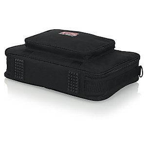 Gator Cases Gig Bag for Micro Controllers, Keyboards, and Multi-Effects Pedals; 16" x 10" x 3" (GK-1610)