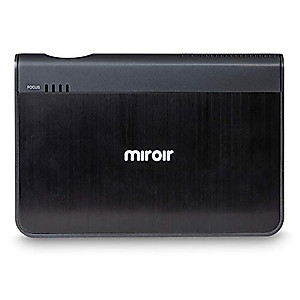 Miroir M289 1080p Portable Projector - Rechargeable Battery - USB-C - Home and Outdoors (Renewed Premium)