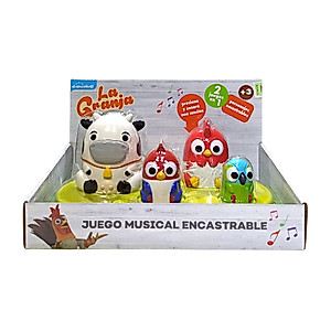 LA GRANJA DE ZENÓN Mamushka Set Embeddable Game 4 Characters 4" El Reino Infantil