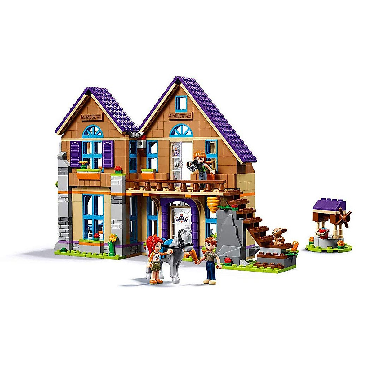 LEGO Friends Mia's House 41369 Building Kit with Mini Doll Friends Figures and Toy Horse (715 Pieces)
