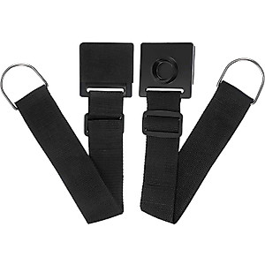 Jiayouy Violoncello Endpin Stopper Strap Anchor Non-slip Endpin Stopper Holder Stand for Cellist Practice Performance Black