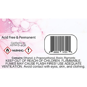 Professional White Alcohol Ink by T-Rex Inks Huge 4oz (120ml) Jurassic Sized Bottle