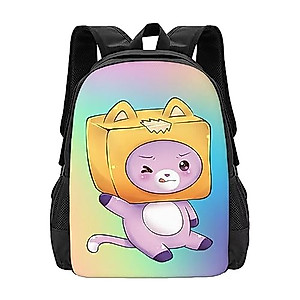 Cartoon Backpack Cute Cartoon Backpack Cute Foxy Backpack Lightweight Travel Laptop Backpack Cartoon Game Fan Gift