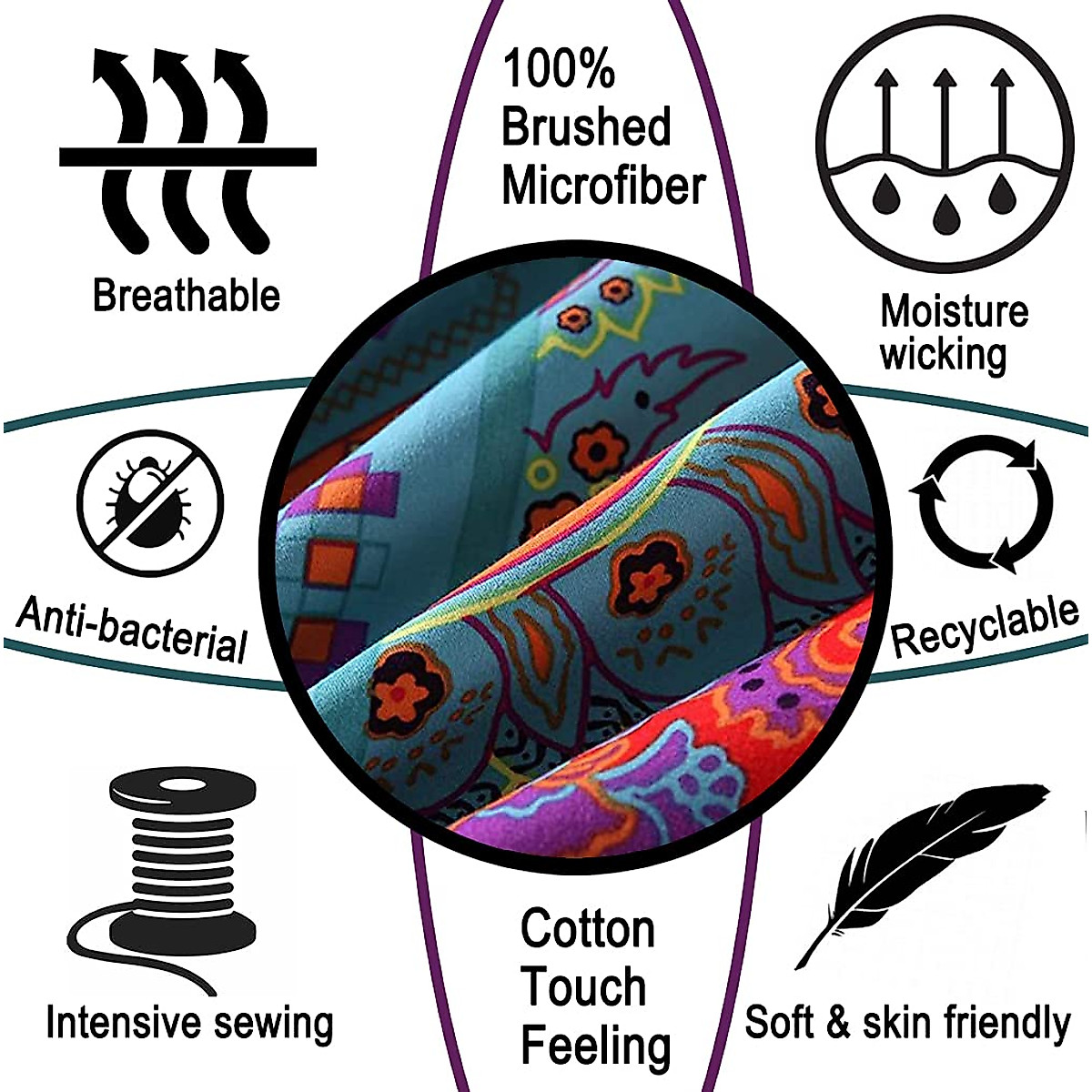 Gafance 3 PCS Indian Style Duvet Cover Queen Set, Exotic Checkered Boho Bedding Set, Soft Comforter Cover with Zipper Closure, Paisley Floral Duvet Cover 90 X 90 inches & 2 Pillow Shams