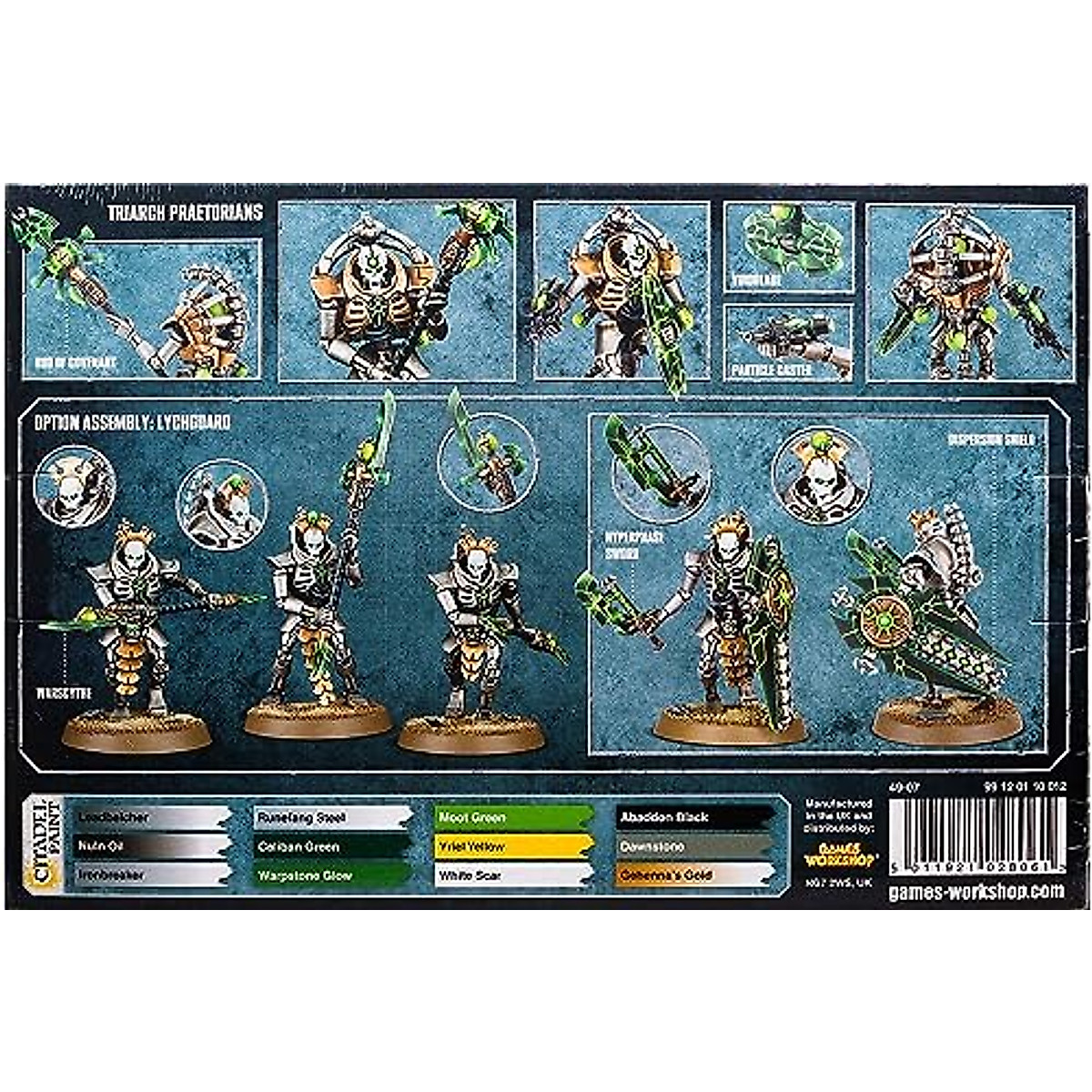 Games Workshop 99120110012 "Necron Lychguard/triarch Praetorian Tabletop and Miniature Game