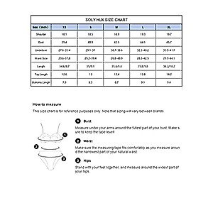 SOLY HUX Women's Satin Pajama Set 4pcs Floral Lace Trim Cami Lingerie Sleepwear with Robe White Solid L