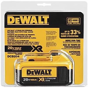 DEWALT DCV581H 18/20-Volt MAX Cordless/Corded Wet-Dry Vacuum with 20V Max Premium XR Li-Ion Battery Pack