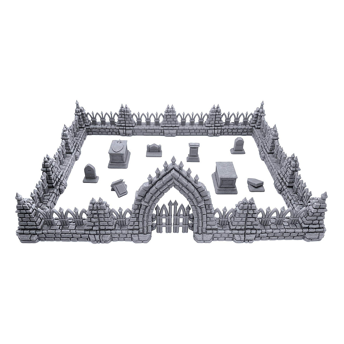 Cemetery Bundle by Terrain4Print, 3D Printed Tabletop RPG Scenery and Wargame Terrain for 28mm Miniatures