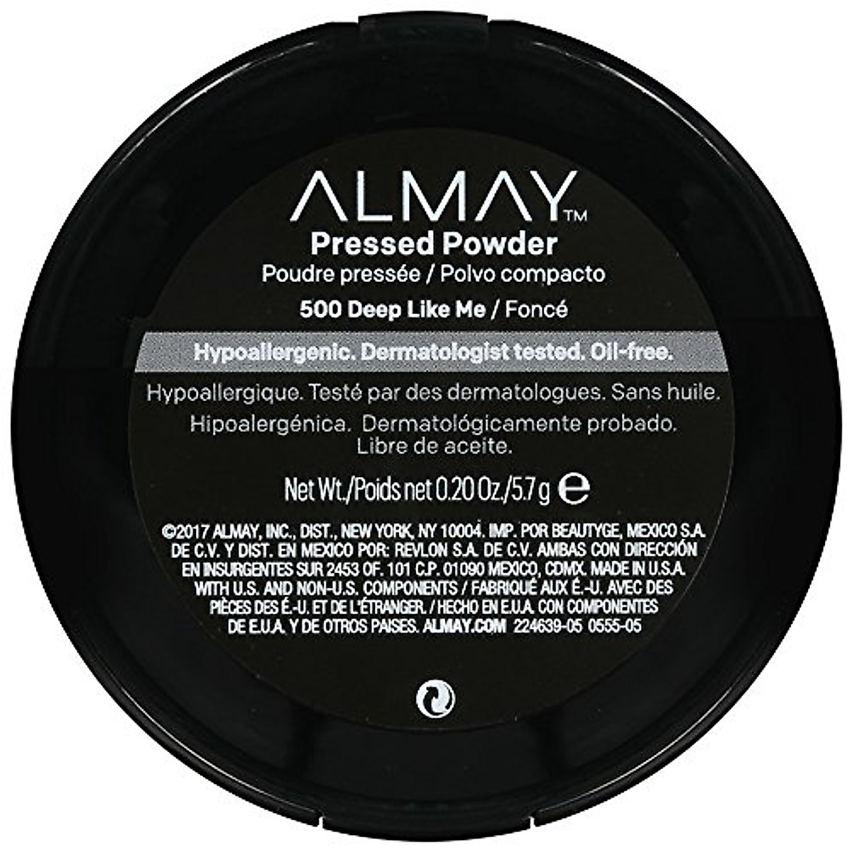 ALMAY Pressed Powder Deep Like Me (Packaging May Vary)