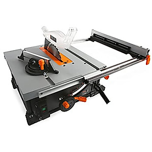 WEN TT0811 11-Amp 8.25-Inch Compact Benchtop Jobsite Table Saw, Black