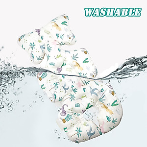 StoHua Baby Carseat Head Body Support Cushion, Infant Car Seat Insert, Universal Seat Cushion for Pushchair, Ultra-Soft Toddler Seat Pad Babybody Support, Perfect for Carseats, Strollers, Swings