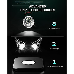 Handheld Microscope With 5" LCD Screen, Portable Pocket Digital Microscopes For Kids With Camera, Opqpq ODM5 Pro 1200X HDMI Coin Microscope For Error Coins, Soldering Microscope For Electronics Repair