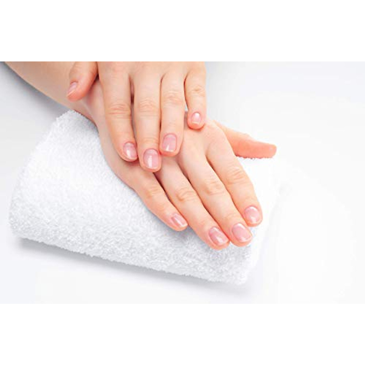 Raymond Clarke® Washcloths, Face Towels Cotton White Twelve Pack, 12x12 inch, Ultra Soft face Cloths White, Spa Towels, fingertip Towels, Nail Towels (White, 12)