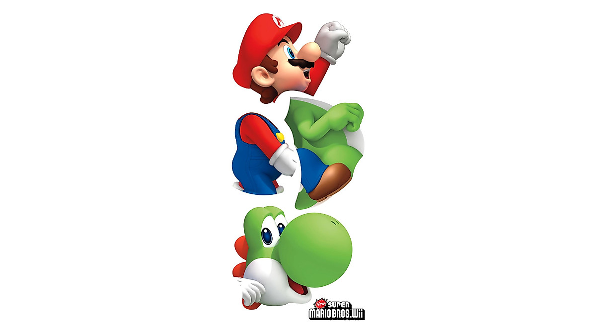 Transform Your Room with Mario Yoshi Wall Decals