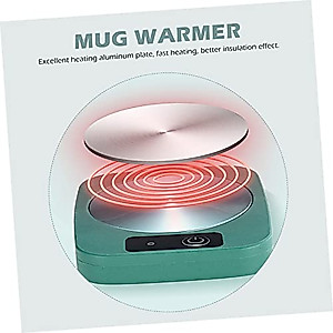 HANABASS Cups Office Beverage Wax Insulation Gift Travel Mugs Hot and for Business Electric Mug Candle Use Desk Multi- Tea Water Plate Desks Cup All Portable Cocoa Milk Coffee Coaster