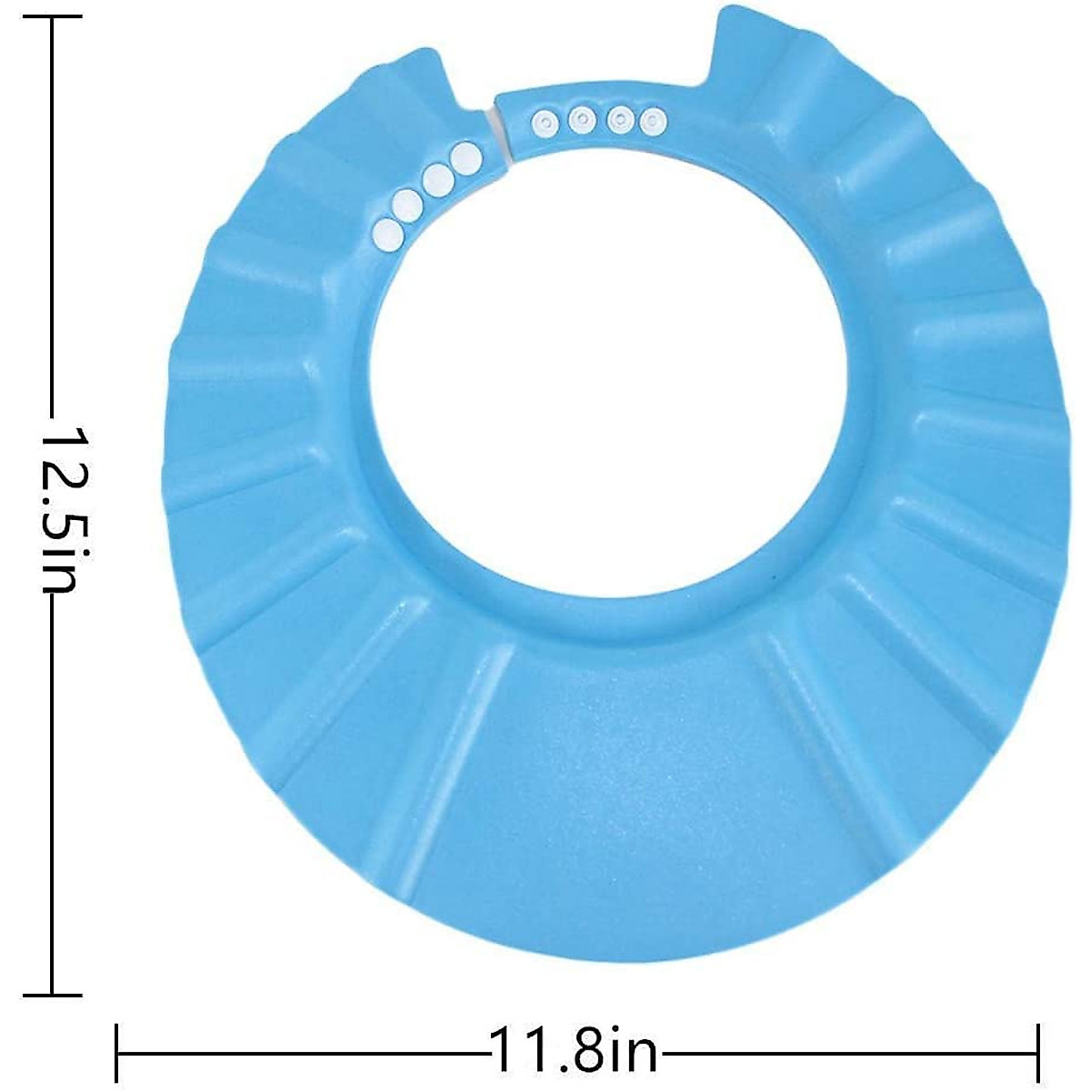 3Pack Baby Shower Cap Bath Visor for Toddlers Shampoo Cap Shower Protection Hat - Adjustable Soft Hair Washing Guard, Bath Shield Visor Hat,Eyes and Ears Head Protection for Baby, Kids, Children