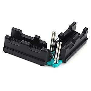 2 in 1 Mitre Measuring Cutting Tool- Miter Saw Protractor Measuring and Sawing Mitre Angles Cutting Tool Corner Clamp 85-180°Angle Measuring Tool for Home Improvement Carpentry Work