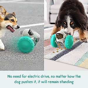 Treat Dispensing Dog Toys, Dog Puzzle Toys, Interactive Toys for Smart Small Medium Dogs, Puppy Toys for Boredom, Treat Dispenser Slow Feeder to Improve Pets Digestion Keep Them Busy (Blue)