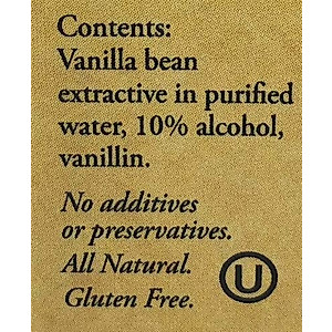 Blue Cattle Truck Trading Co. Traditional Gourmet Mexican Vanilla Extract , Small, 3.3 Ounce