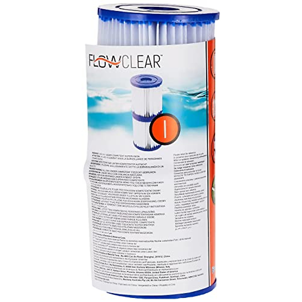 Bestway 58093 Lot de 2 Cartouches Type I