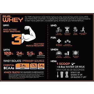 Rival Whey - Cookies and Cream 5lbs