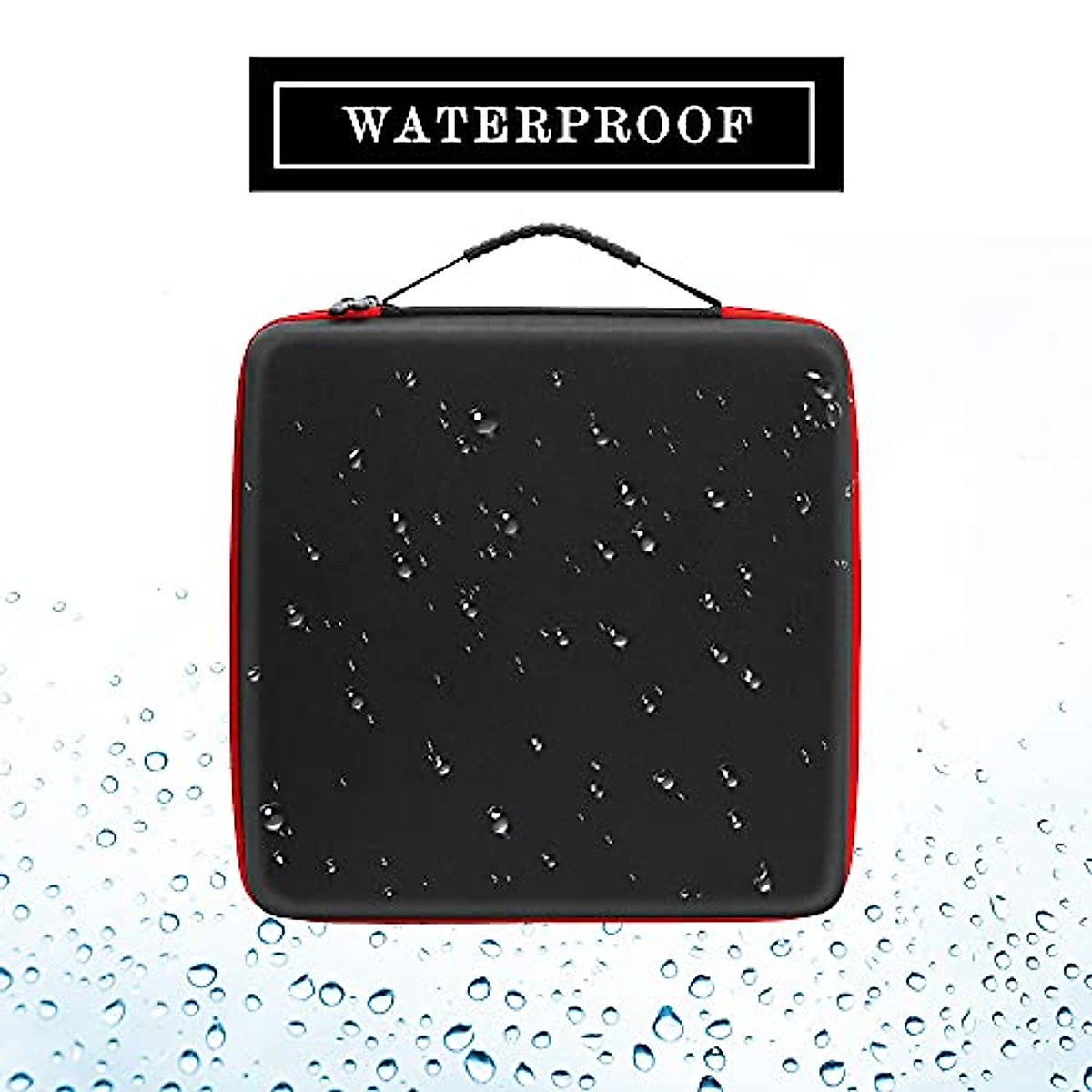 RHCOM Miniature Storage Sturdy Carrying Figure Case with 48 Slot Figurine Minature，Compatible with Warhammer 40k, Dungeons & Dragons and More