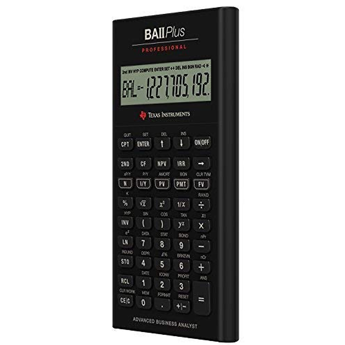 Texas Instruments BA II Plus Professional Financial Calculator IIBAPRO/CLM/1L1/D