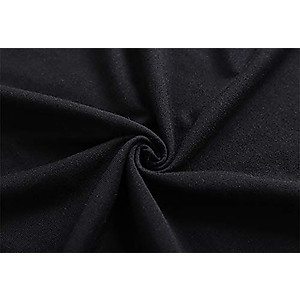 VENTELAN Pajamas for Women 2 Piece Cute Cat Sleepwear Pajama Sleep Set, Black, Large(USA Size:12-14)