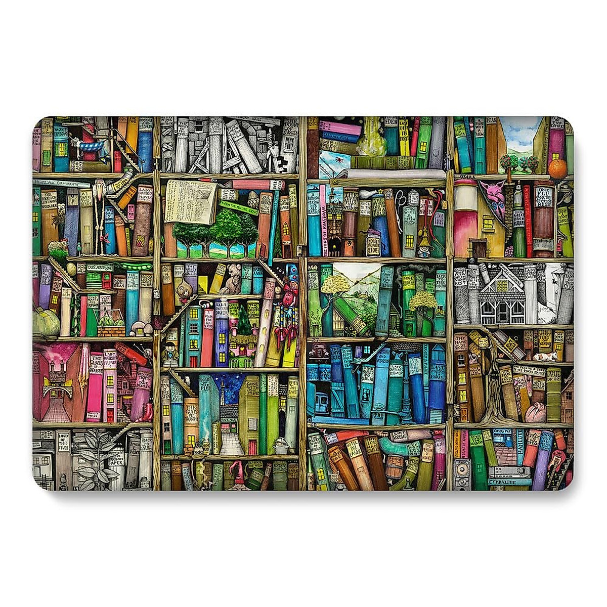 IVY Equation Design with Logo Case for MacBook Air 13 with M2 (Models: A2681) with Keyboard Cover - A
