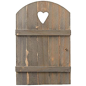 Touch of Nature Mini Fairy Garden Wooden Door, 6 by 4-Inch, Wood