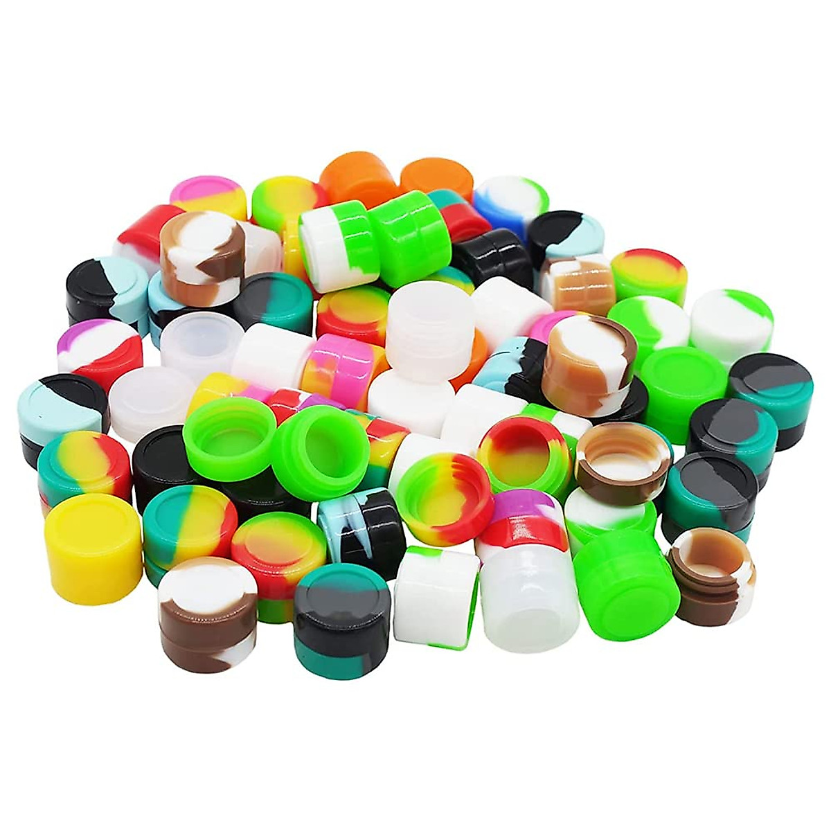 Vitakiwi 2ML Wax Silicone Containers Concentrate Jars Non-stick (30)