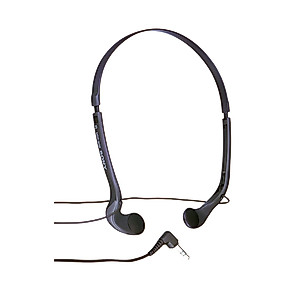 Sony MDR-W08L Vertical In-The-Ear Headphones,Black