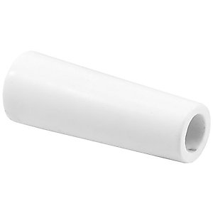 Prime-Line D 1802 Sliding Door Bumper, 2-5/8 inch White Rubber (2-pack)