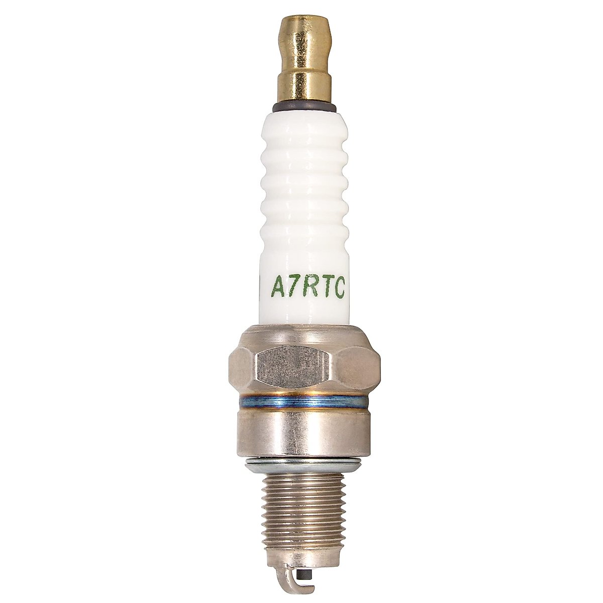 2PK TORCH A7RTC Screw Terminal Spark Plug Replace for NGK 4549 CR7HSA Spark Plug, for Denso 4008/U22FSR-U 5383/IUF22, for Bosch UR3AS Spark Plug, for Champion Z9Y Copper Plus Spark Plug 808, OEM