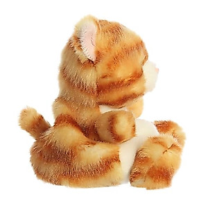 Aurora® Adorable Palm Pals™ Meow Kitty™ Stuffed Animal - Pocket-Sized Play - Collectable Fun - Orange 5 Inches