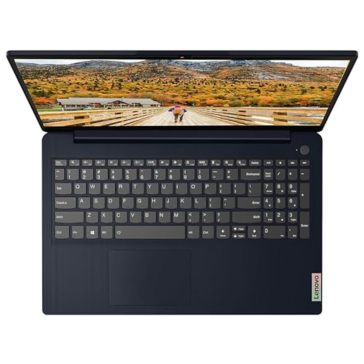 Lenovo IdeaPad 3 15.6" Touchscreen IPS FHD Abyss Blue Laptop (Intel i5-1235U, 8GB RAM, 1TB PCIe SSD, Intel Iris Xe, Backlit KYB, FP, WiFi 6, BT 5.2, Webcam, Win 11 Home) w/Dockztorm Hub