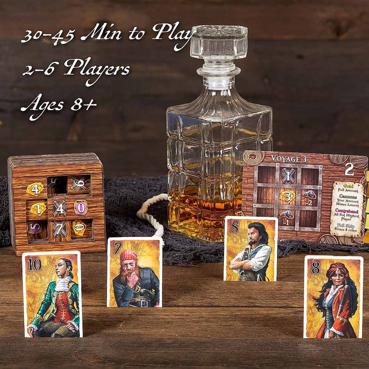 Strategy Board Games Bidding Game Calliope ShipShape Mixed Colors From the Makers of Tsuro and Roll For It Gift for Adults Family Kids