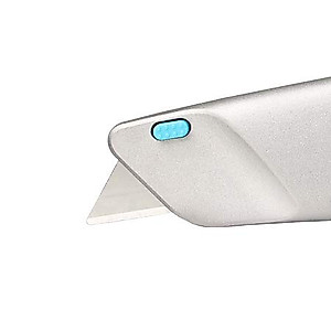 Nova 50-Pack Round Point Utility Knife Blades for Box Cutter, SK5 Carbon Steel, Durable and Cost-effective, Utility Blades for Most Standard Utility Knives