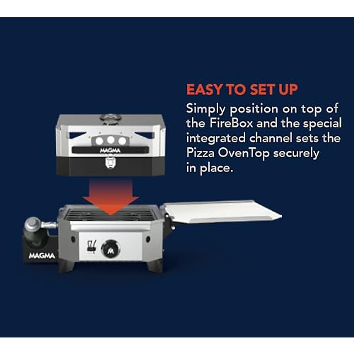 MAGMA Products, Pizza Oven Top, Crossover Series, CO10-105