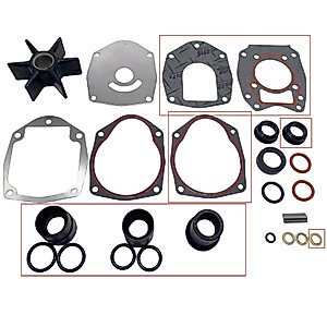 YiheoZux 8M0100526 Water Pump impeller Kit for MerCruiser Alpha One Gen 2 Stern Drives and Mercury Mariner 2/4 Strokes Outboard Motor 43026Q06 43026T11 18-2626 18-3214