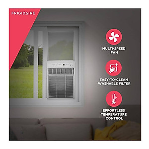 Frigidaire FHSC102WB1 Window Air Conditioner, 10,000 BTU, White
