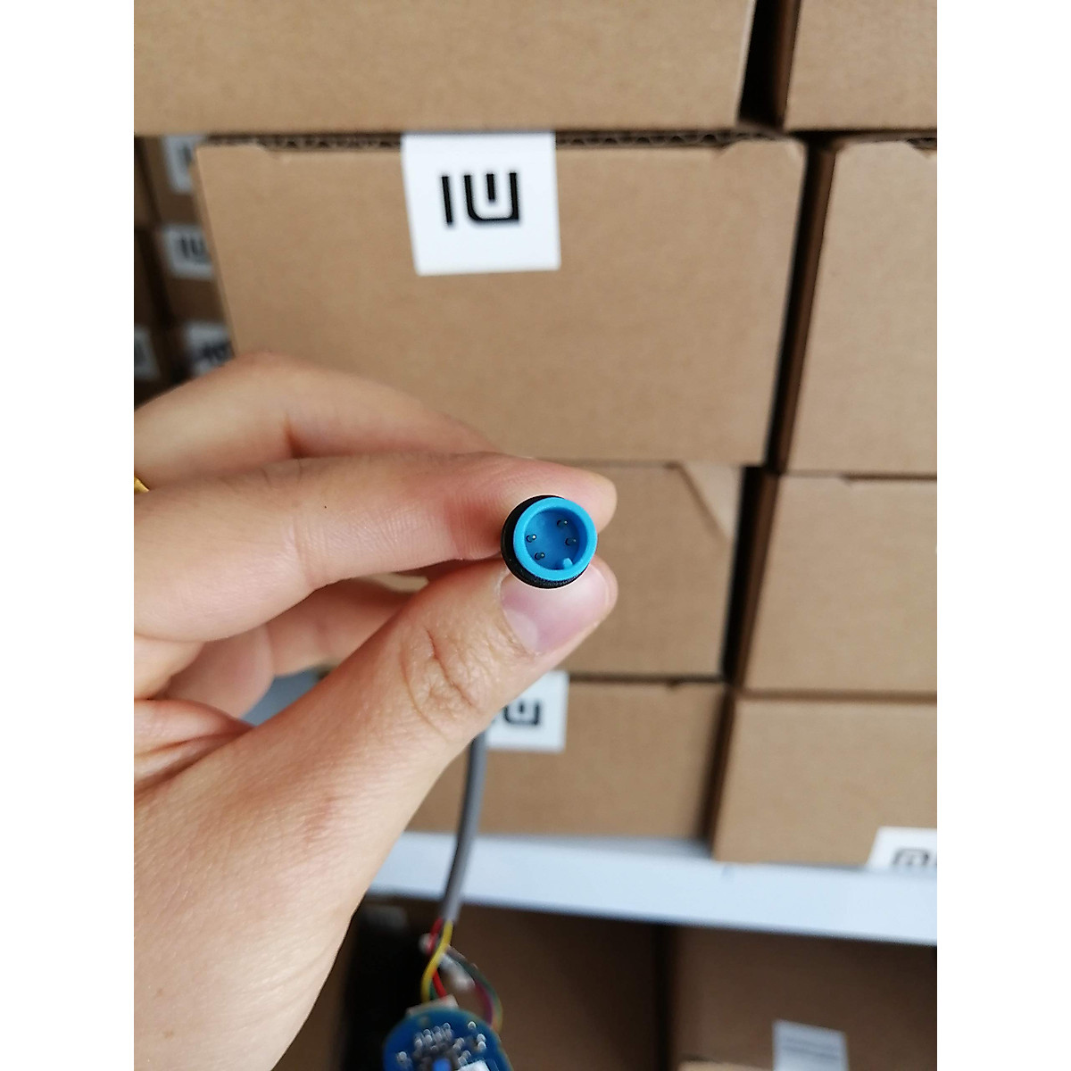 SPEDWHEL Original Dashboard for XIAOMI MIJIA M365 Electric Scooter Instrument Circuit Board (Original Dashboard with Cover&Stickers)