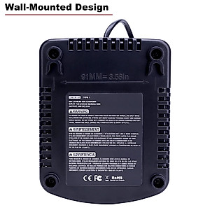 Kotoate 20V Battery Charger Replacement for Craftsman V20 Battery Charger CMCB104 Compatible with Craftsman V20 20-Volt Max Lithium Ion Battery CMCB202 CMCB204 CMCB201 CMCB205 CMCB102, with 2 USB Port