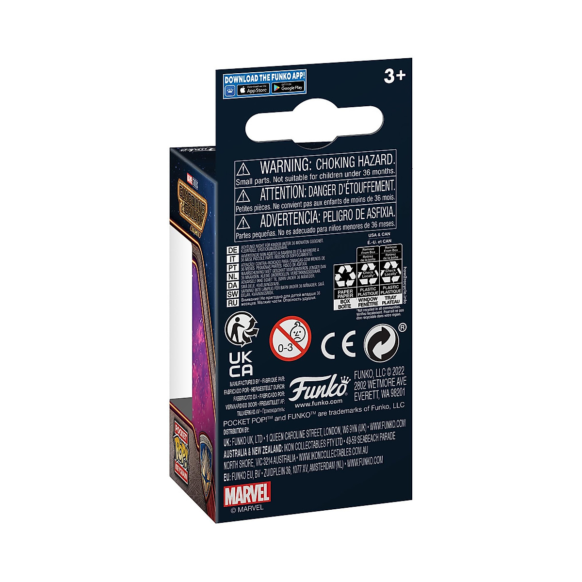 Funko Pop! Keychain: Guardians of The Galaxy Volume 3 - Adam Warlock