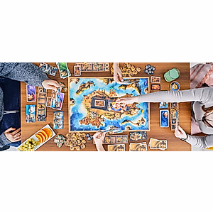 Jamaica Board Game (New Edition) - Family-Friendly Pirate Racing Game, Strategy Game for Kids & Adults, Ages 8+, 2-6 Players, 30-60 Minute Playtime, Made by Space Cowboys