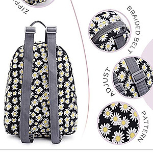 Bravo BTS Mini Backpack, Beautiful 11" Fashion Design Casual Daypack, All Purpose Essentual Bag (Emoji)
