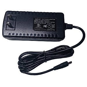 UpBright 12V UL AC/DC Adapter Compatible with Core Innovations CLT1564 Series CLT1564BL CLT1564SL CLT1564RD CLT1564TL CLT1564PN CLT1564PR CLT1564BU Windows 15.6" Laptop Power Battery Charger (NOT 5V)