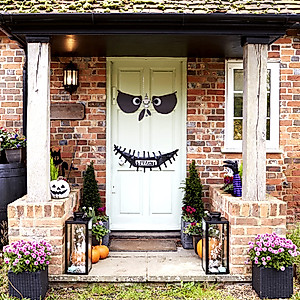 Cinvo 2.7 Inch Medium Googly Eyes Self Adhesive 7cm Big Wiggle Eyes Large Sticky Eyes for Party Halloween Decor Door Christmas Trees Cleaning Robot VR Goggles Classroom DIY Craft Projects (Pack of 6)