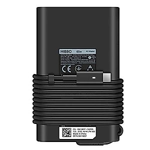 Charger for Dell Laptop Computer 65W 45W USB C Fast Power Adapter